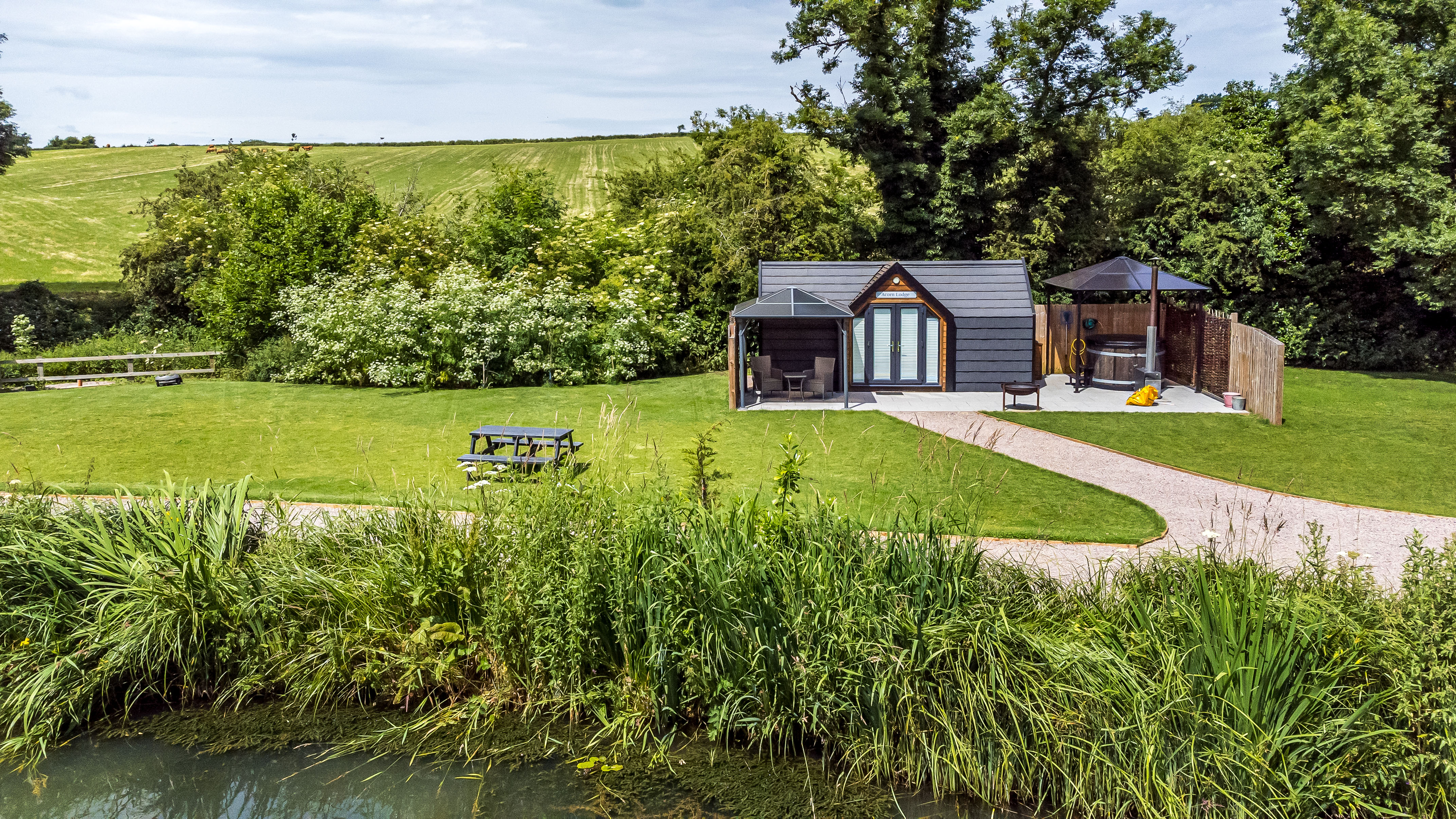 Holiday cottages with private fishing